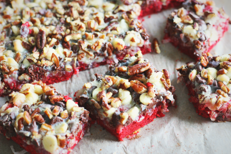 Red Velvet Layer Bars - Lolo Home Kitchen