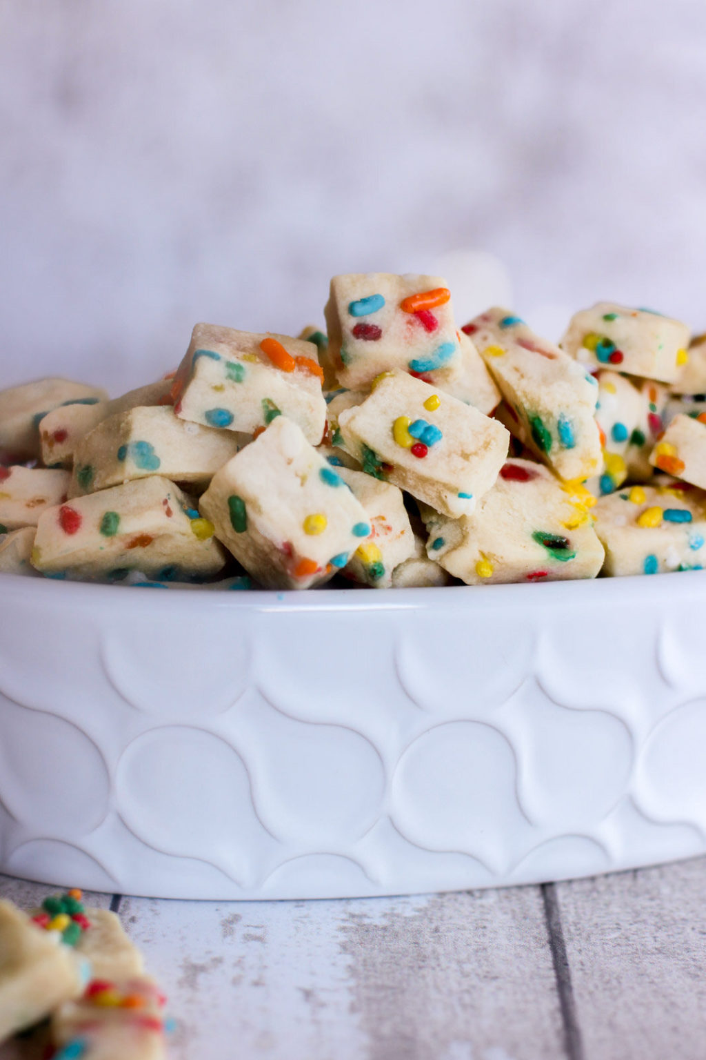 Funfetti Shortbread Bites - Lolo Home Kitchen