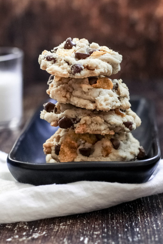 Chocolate Chip Cornflake Cookies - Lolo Home Kitchen