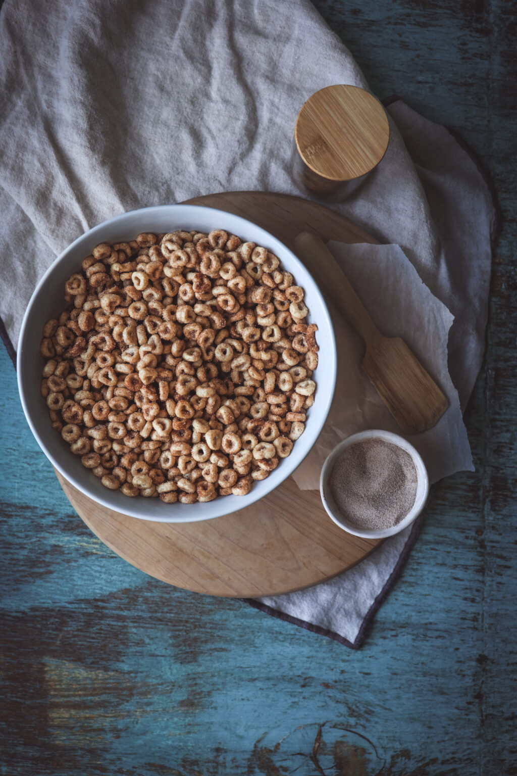 Cinnamon Buttered Cheerios Snack Mix - Lolo Home Kitchen
