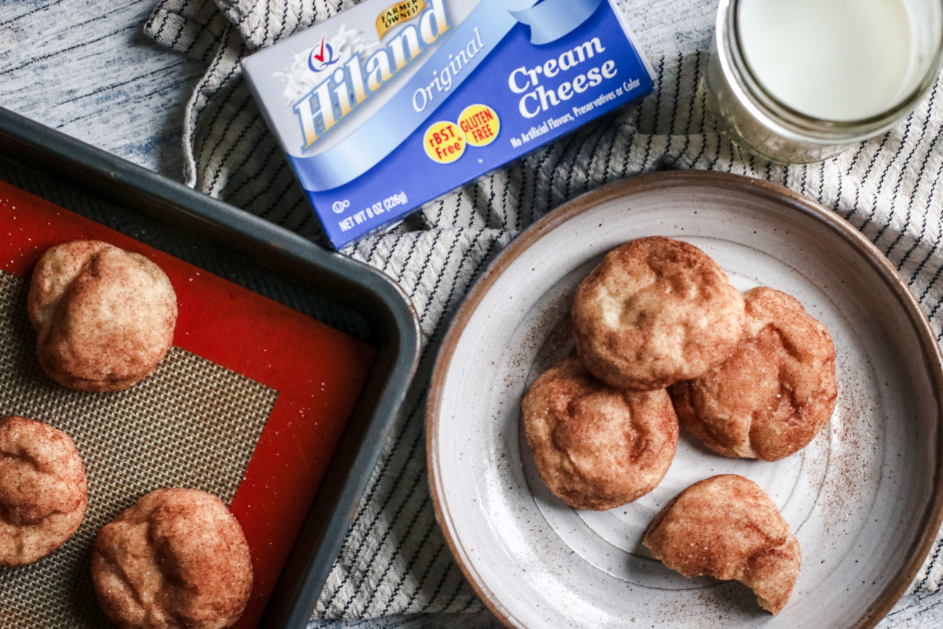 Cinnamon Cream Cheese Cookies - Lolo Home Kitchen