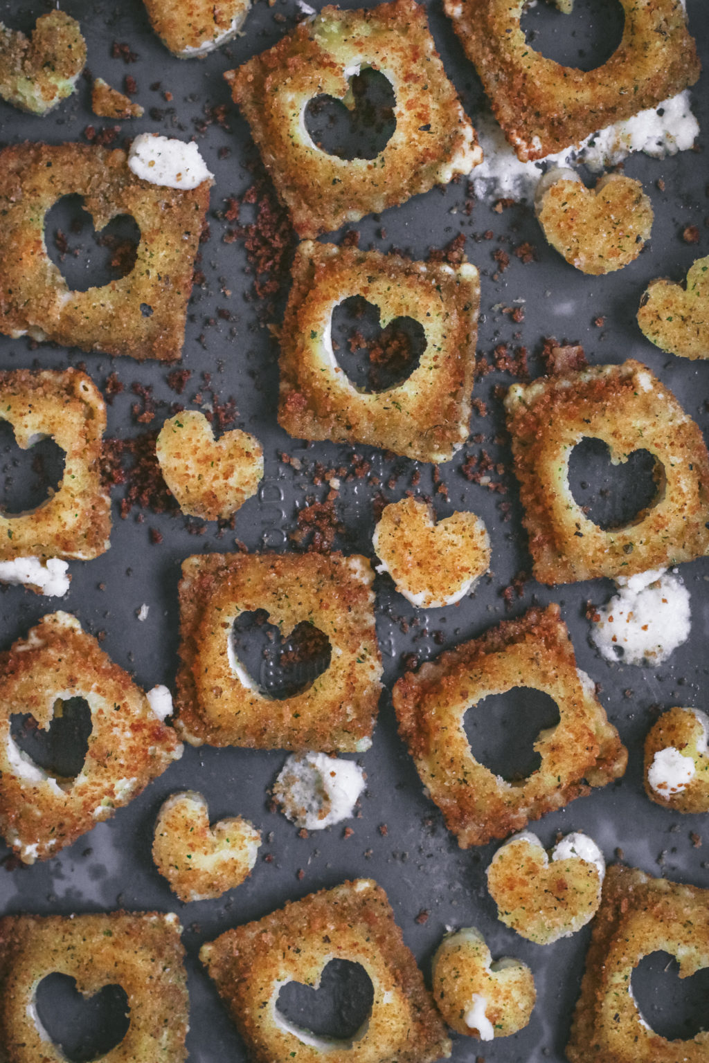 Heart Ravioli with Creamy Marinara - Lolo Home Kitchen