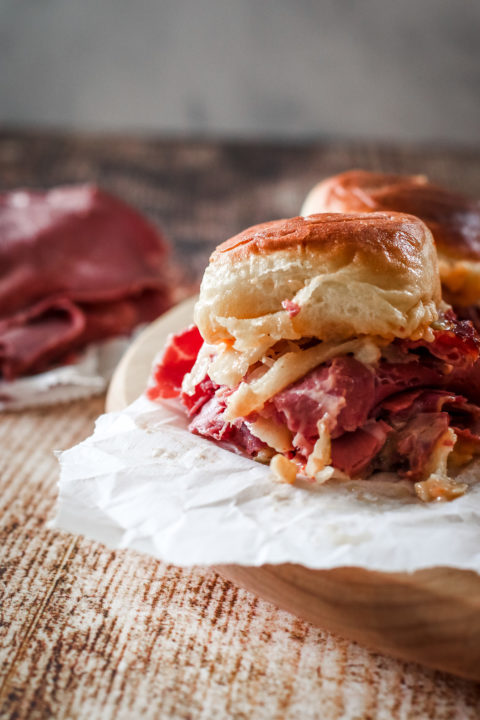 Reuben Sliders - Lolo Home Kitchen