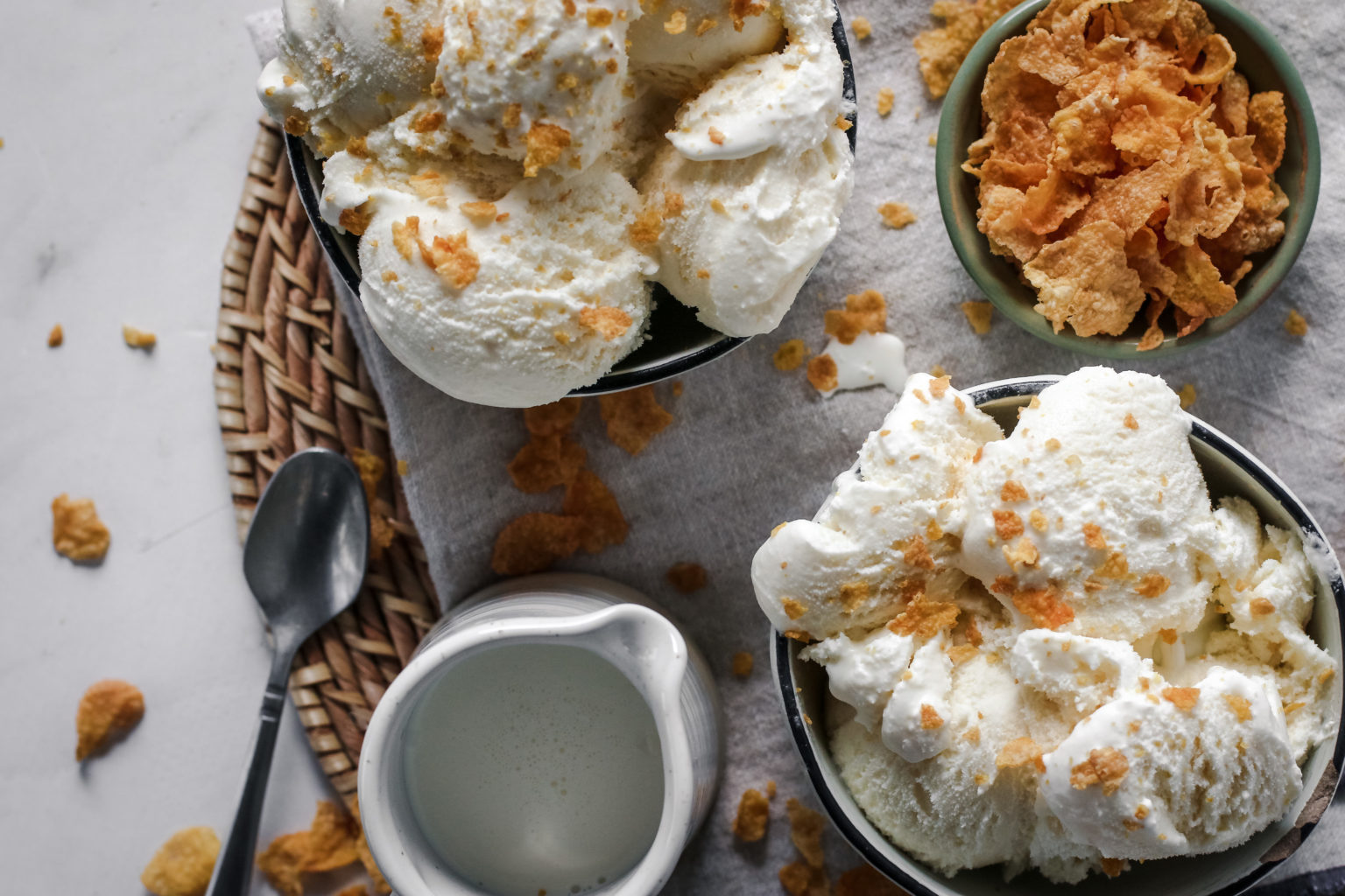 Cereal Milk Ice Cream - Lolo Home Kitchen