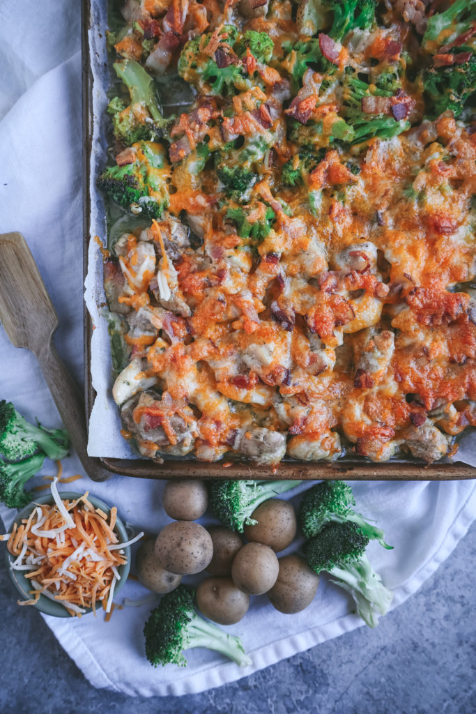 Chicken Bacon Ranch Sheet Pan - Lolo Home Kitchen