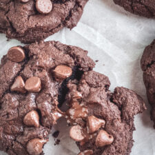 Double Chocolate Cookies - Lolo Home Kitchen