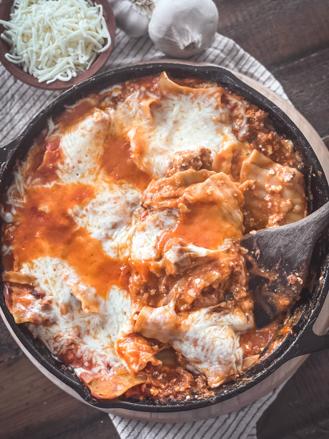 One Pan Lasagna Skillet - Lolo Home Kitchen