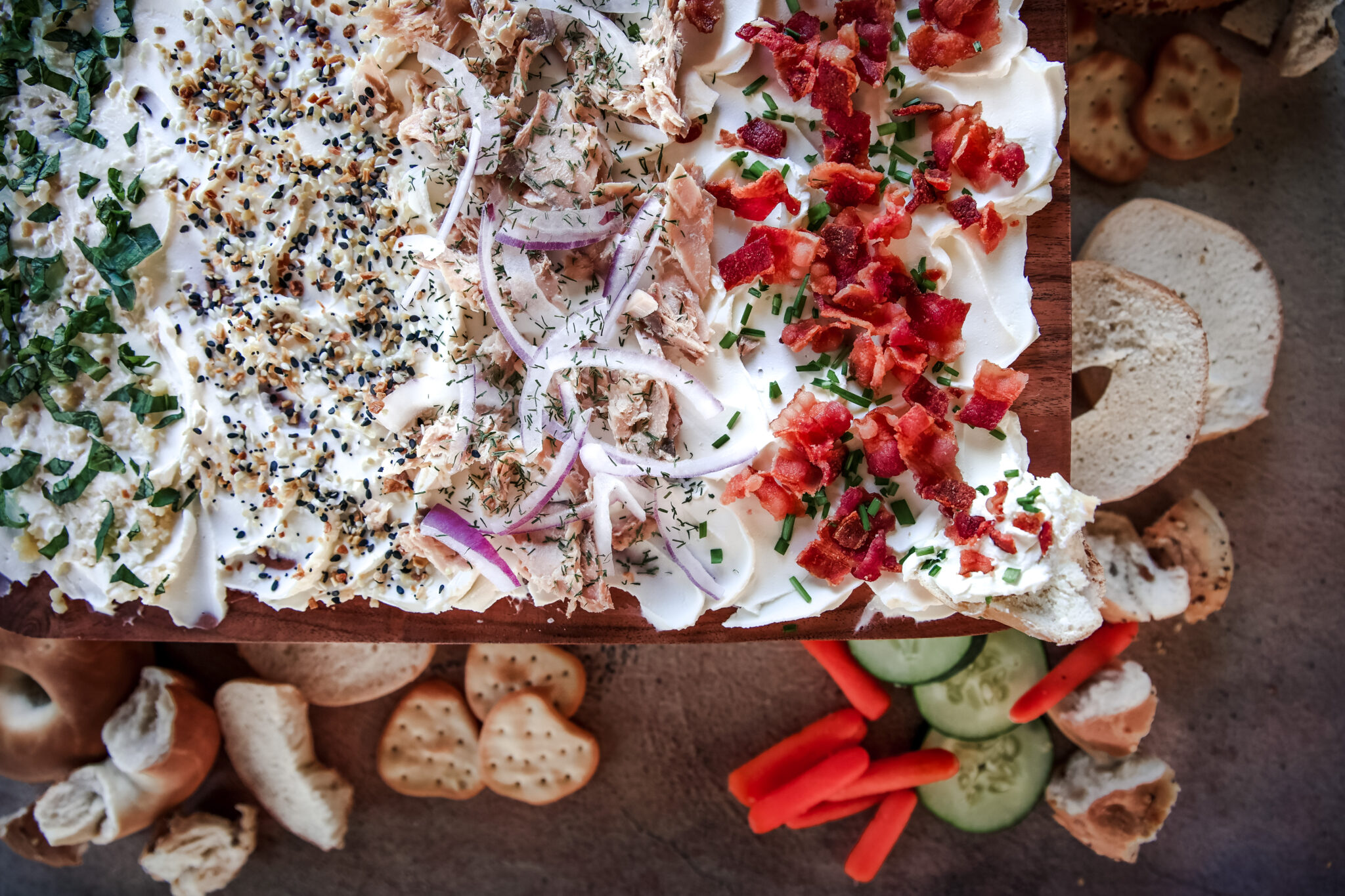 Sweet and Savory Cream Cheese Boards - Lolo Home Kitchen
