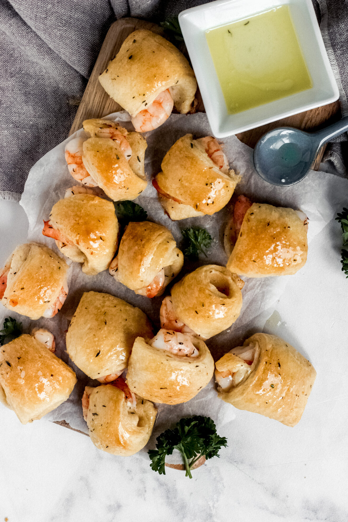 Shrimp Pastries - Lolo Home Kitchen