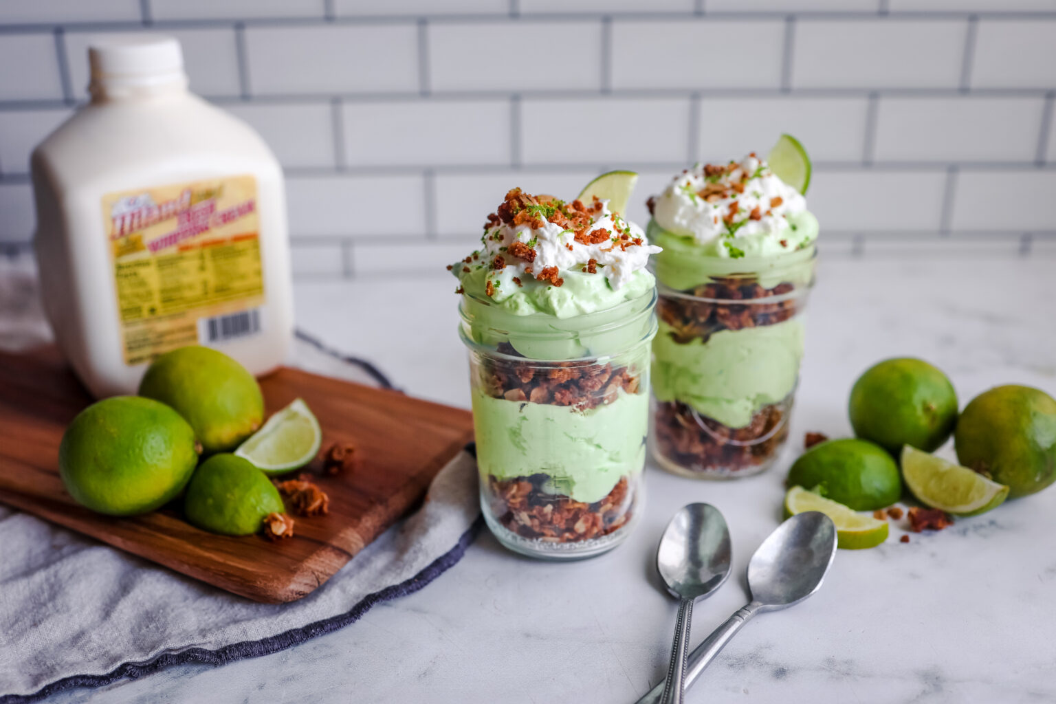 Key Lime Pie Mousse Parfait - Lolo Home Kitchen