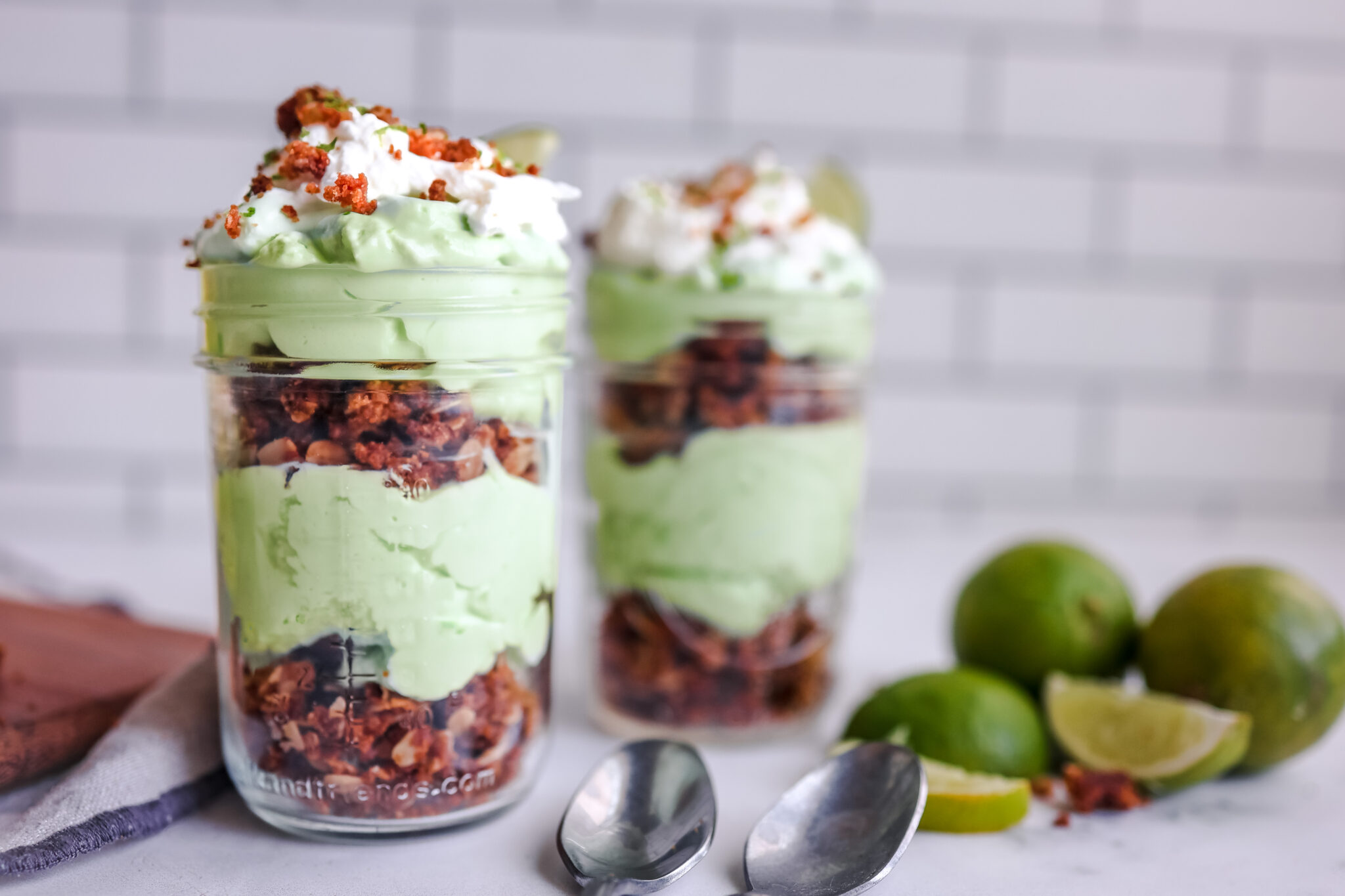 Key Lime Pie Mousse Parfait - Lolo Home Kitchen