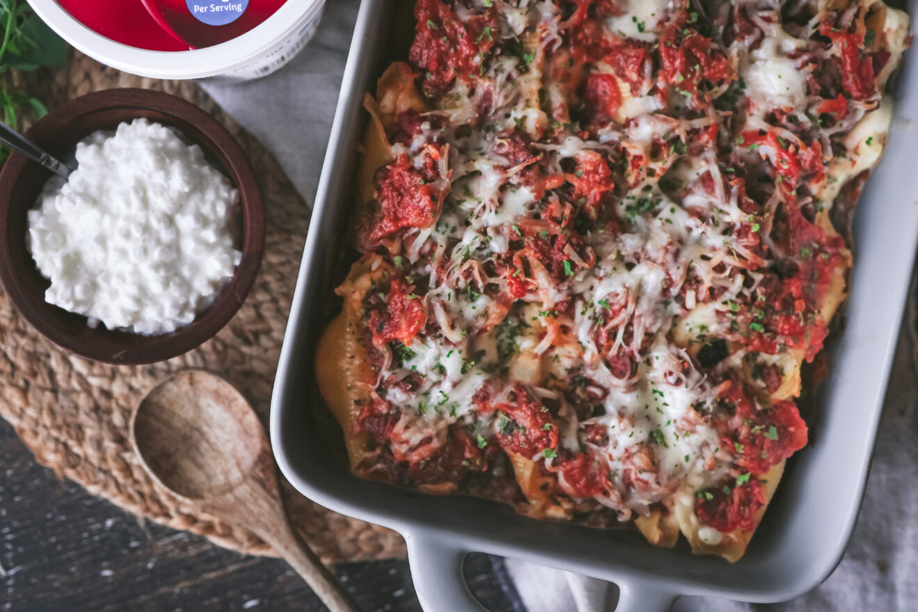 Italian Stuffed Shells - Lolo Home Kitchen