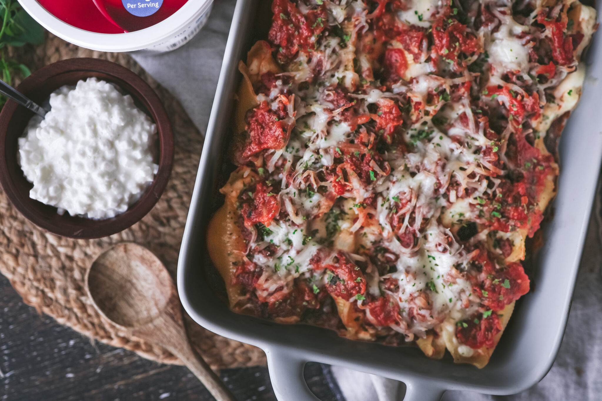 Italian Stuffed Shells - Lolo Home Kitchen