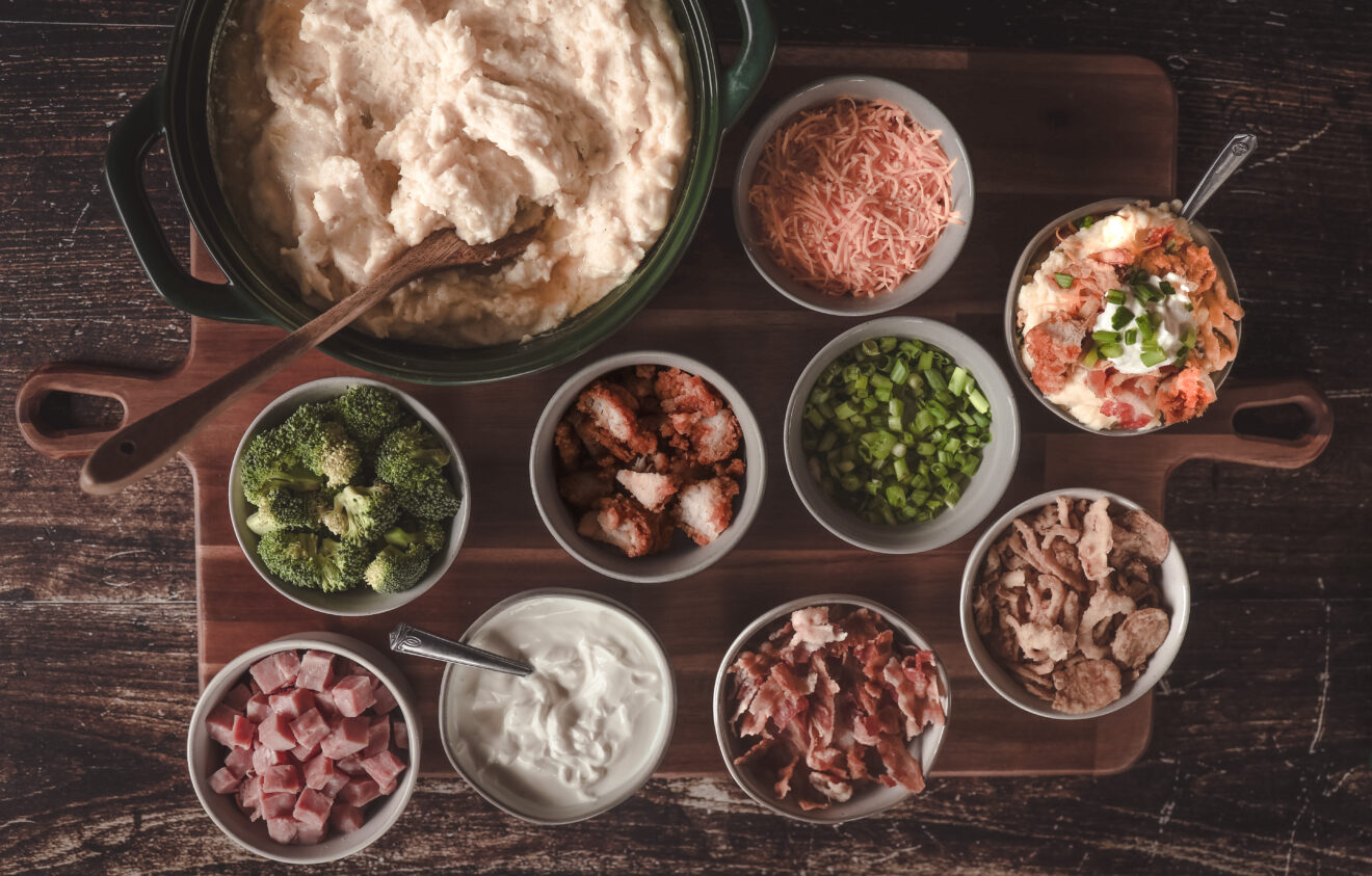 Mashed Potato Bar - Lolo Home Kitchen